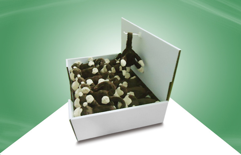 Countertop POP Display Box Cardboard Countertop Displays Tray with UV ...